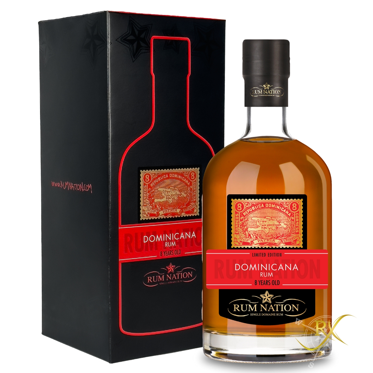 Rum Nation Dominicana 8y 40,9% Vol. 0,7l | Rum Exchange Trading Company